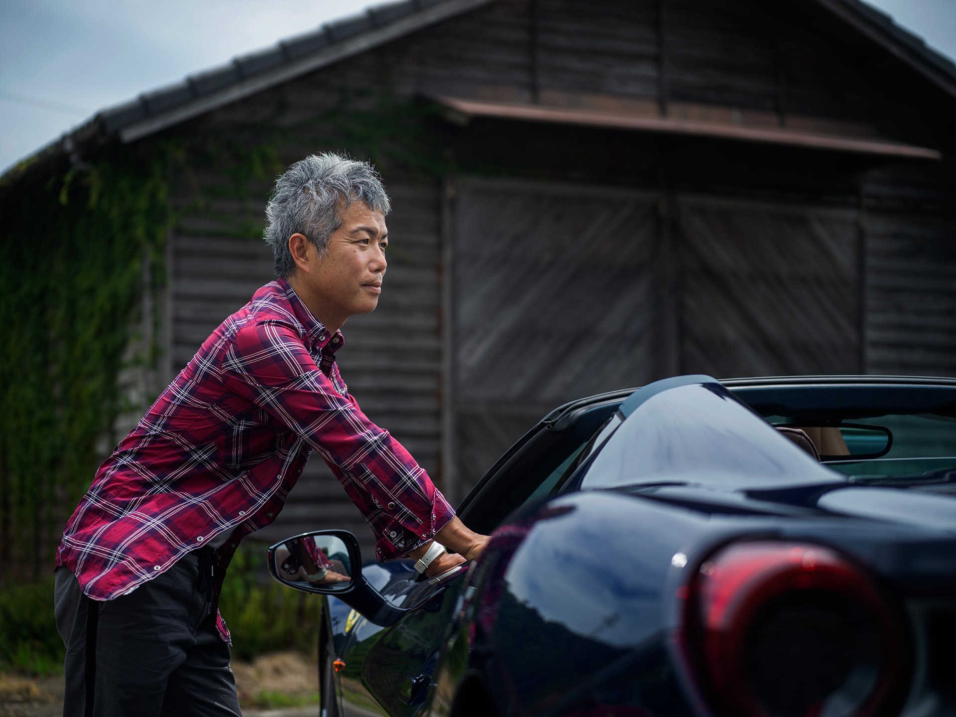Shooting a Ferrari owner in Miyazaki – Photographer in Tokyo, Japan
